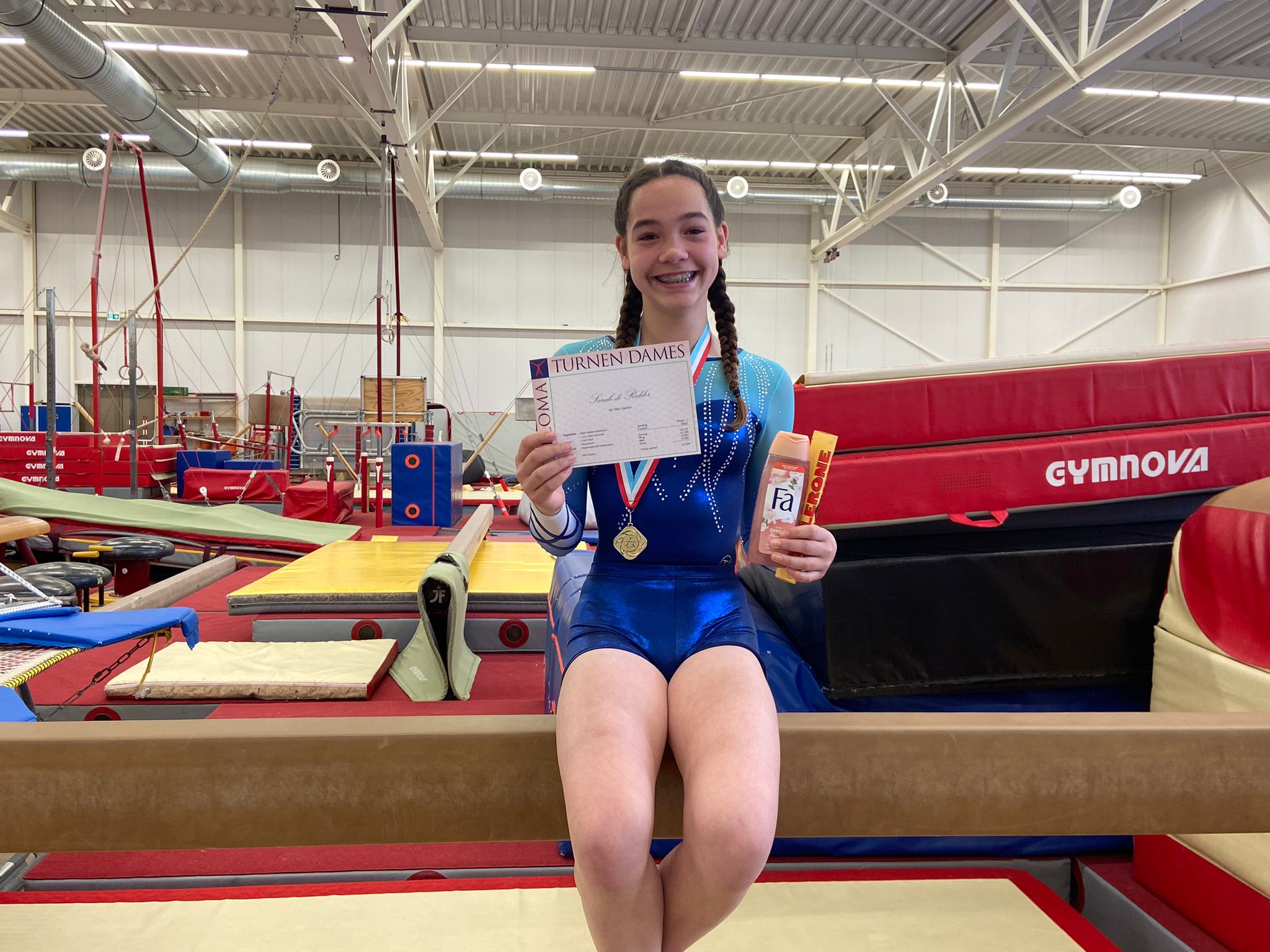 Sarah de Ridder regiokampioen! - DOS Vianen